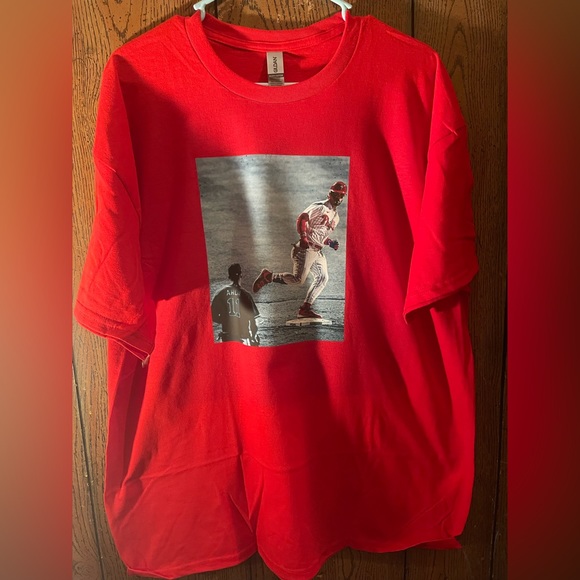 Shirts | Philadelphia Phillies Bryce Harper Stare At Arcia Atlanta ...